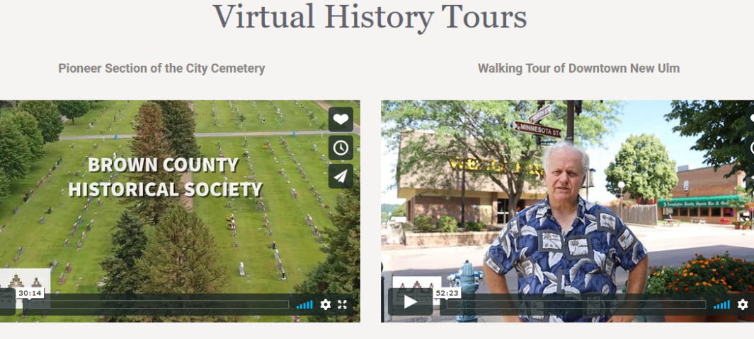 Virtual History Tour with Brown County Historical Society - Visit New Ulm
