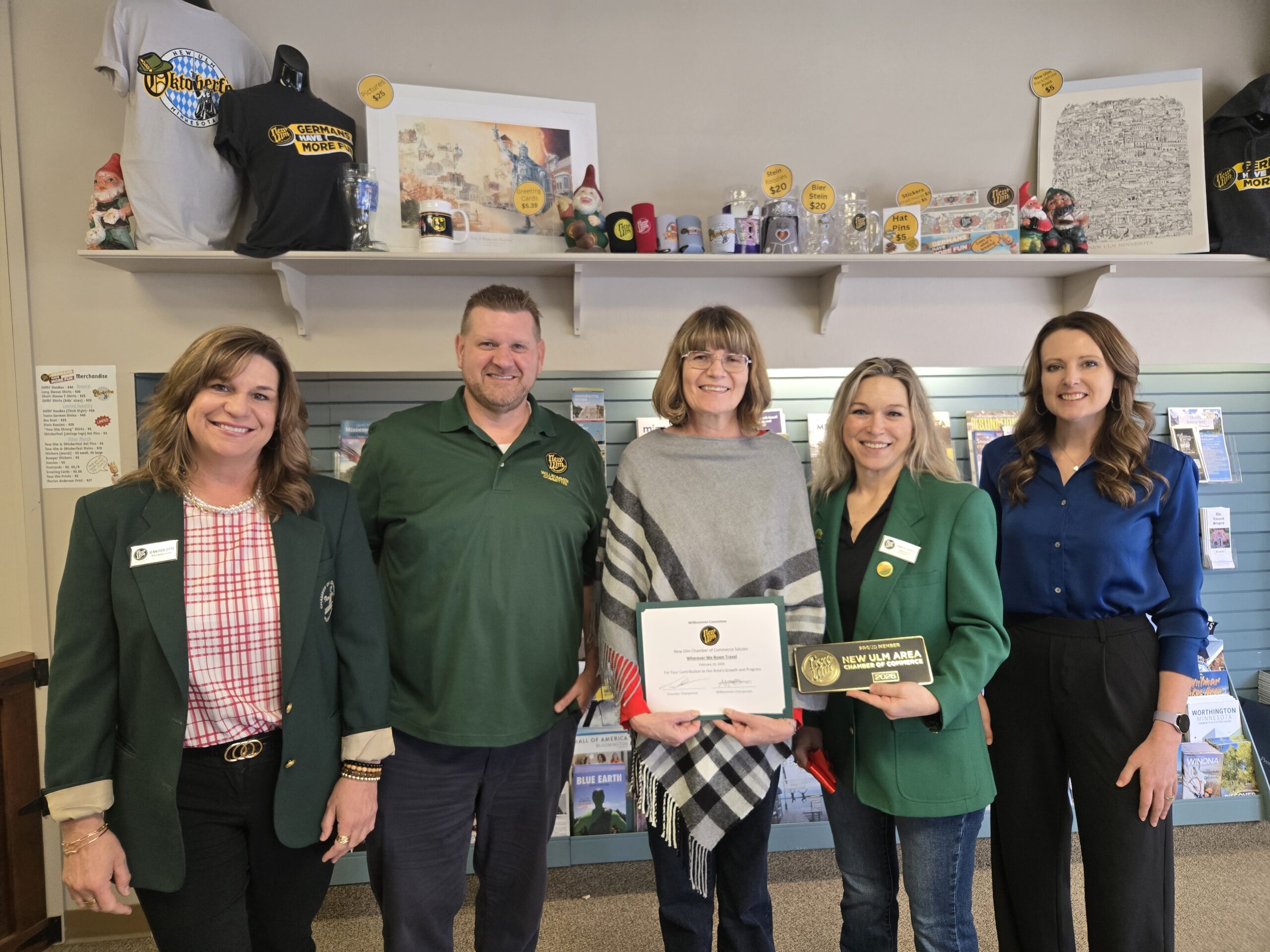 Willkommen: Wherever We Roam Travel – Ribbon Cutting - Visit New Ulm